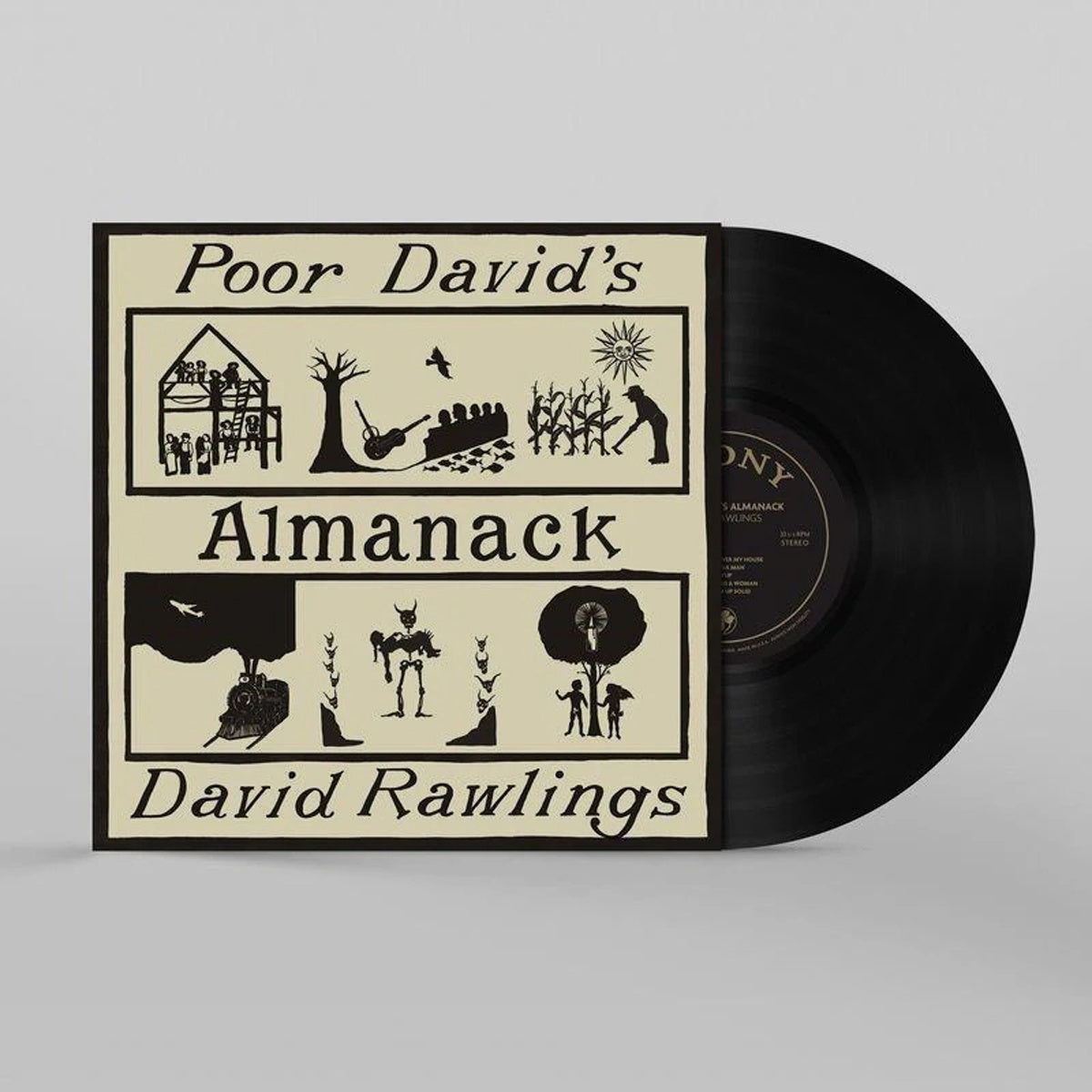 David Rawlings - Poor David's Almanack. LP – Abicus