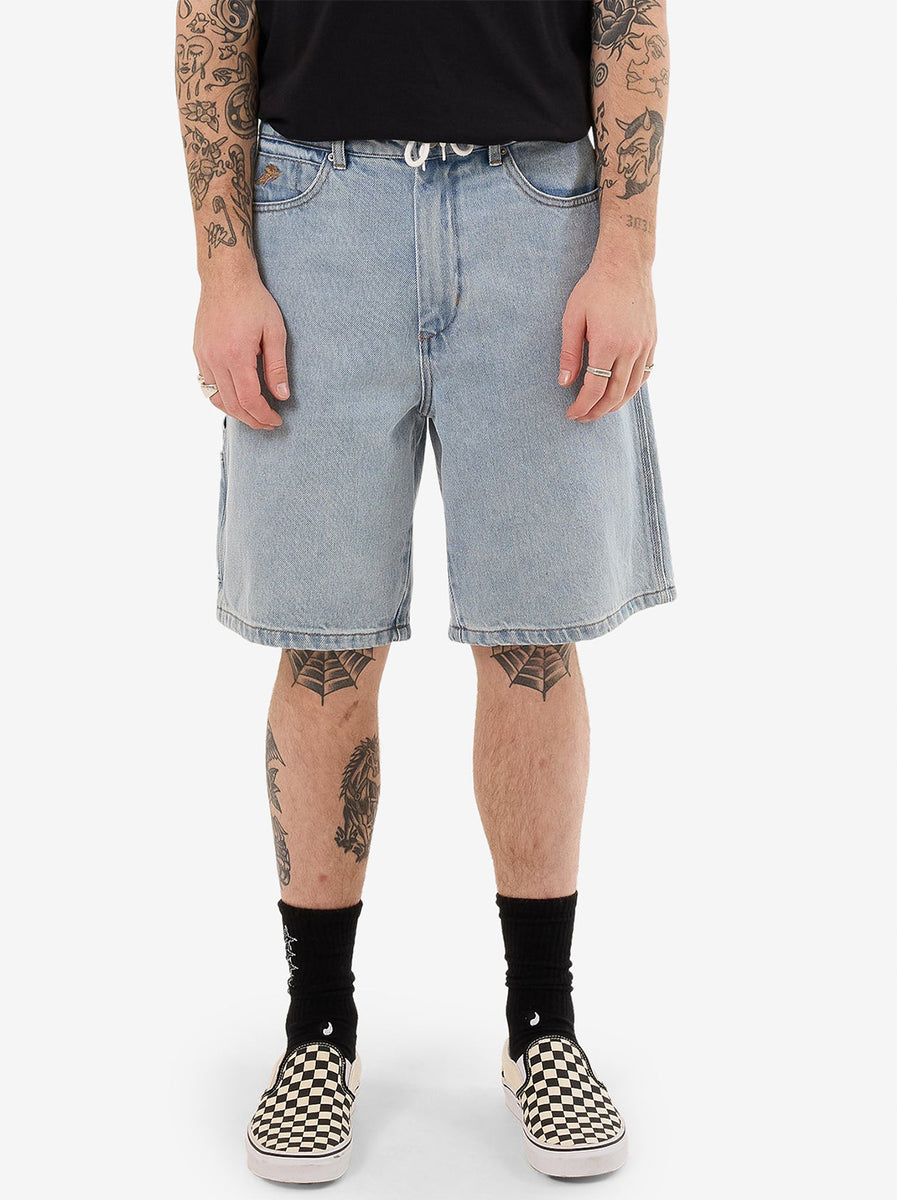 Worship - Doom Carpenter Short - Bull Denim Blew Dust – Abicus