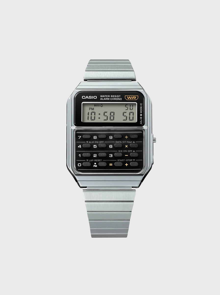 Casio - Digital Calculator Watch - Silver (CA500WE-1A) – Abicus