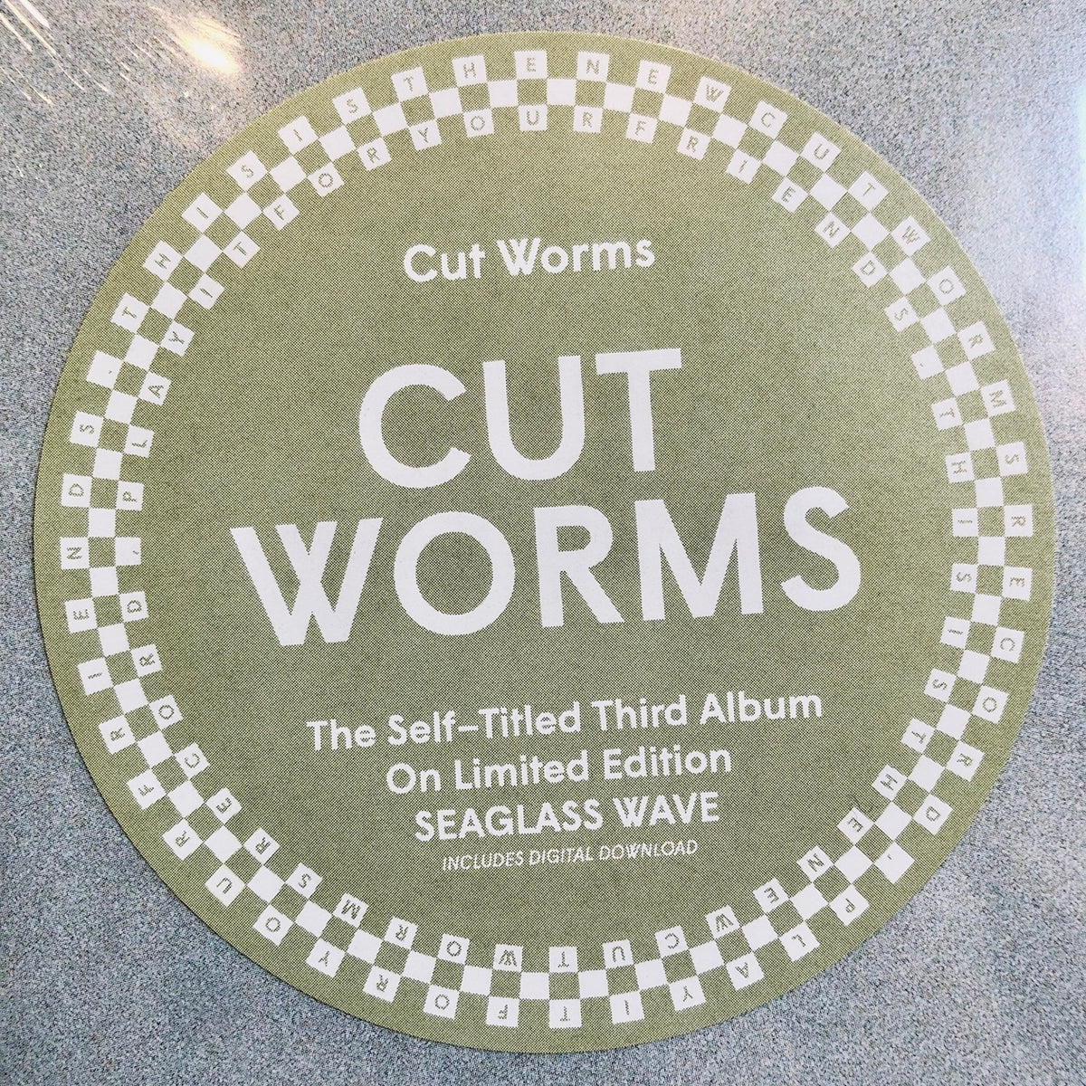 Cut Worms - S/T. LP [Limited Edition Seaglass Wave Coloured Vinyl] – Abicus