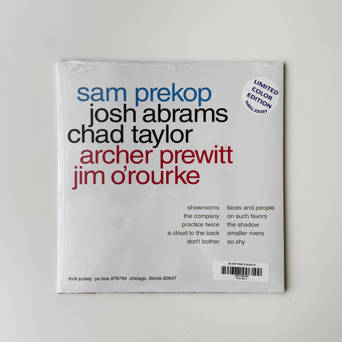 Sam Prekop - Sam Prekop. LP [Pink Vinyl] – Abicus