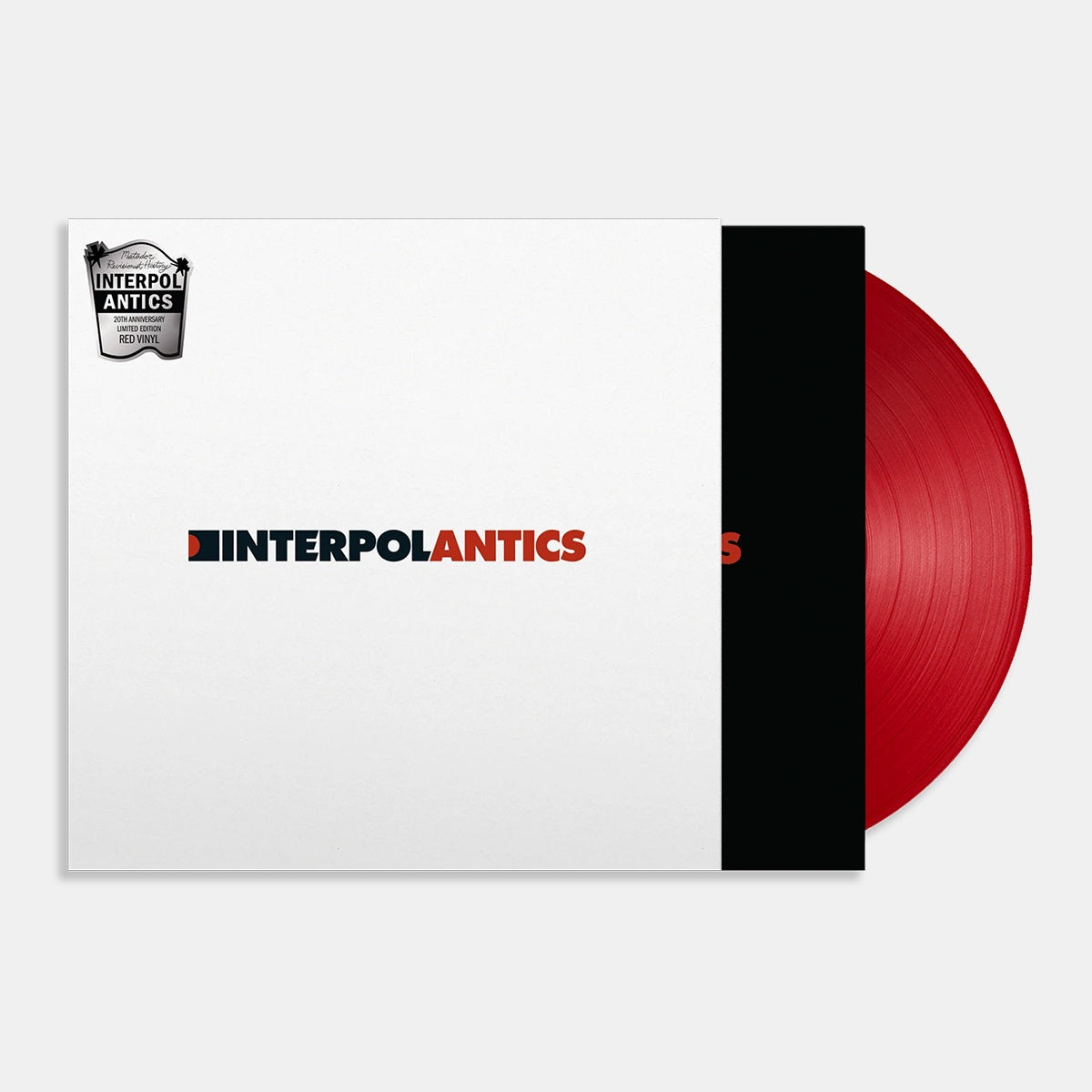 Interpol - Antics. LP [20th Anniversary Ltd. Ed. Red Vinyl] – Abicus