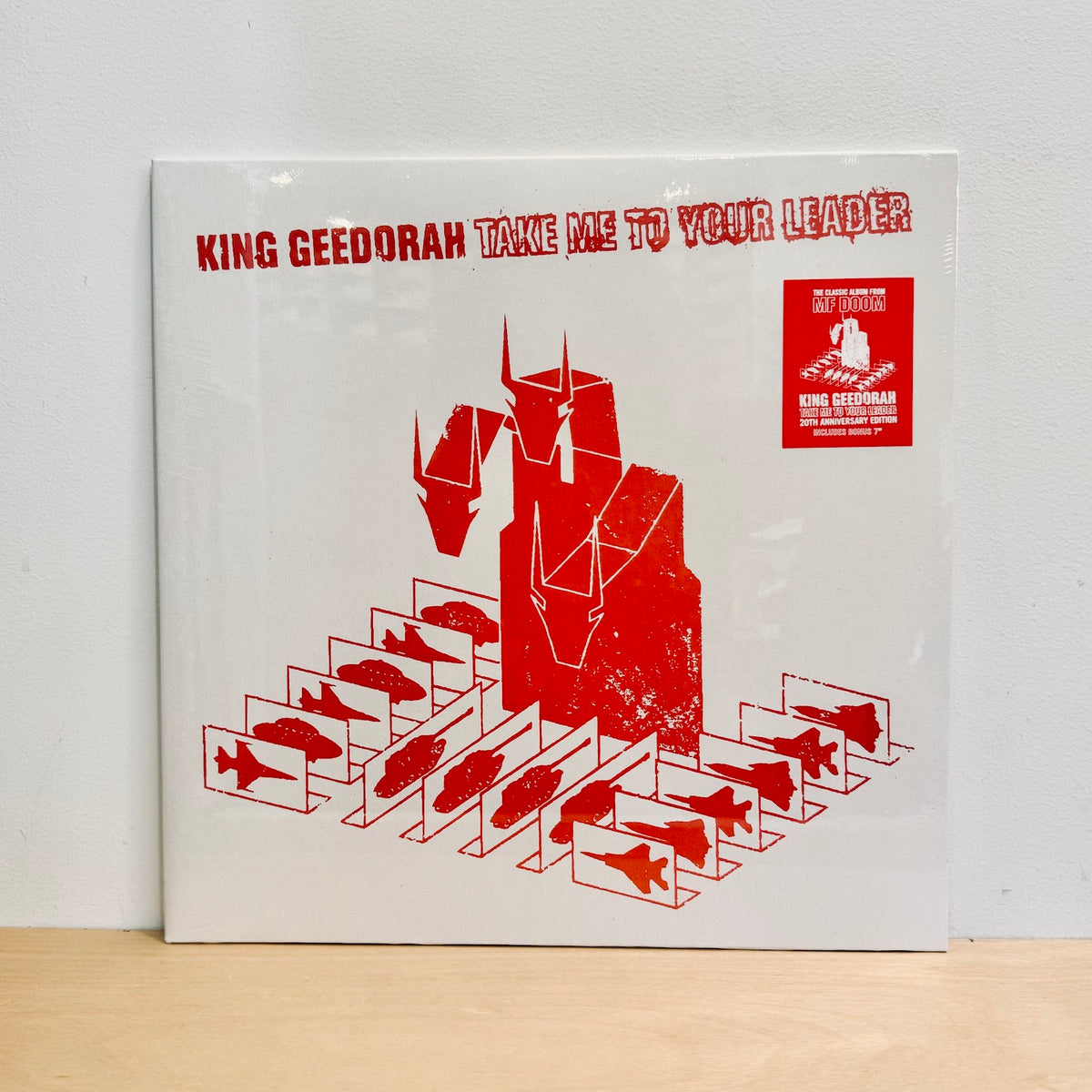 King Geedorah - Take Me To Your Leader / Anti-Matter 7” Reissue. 2LP ...