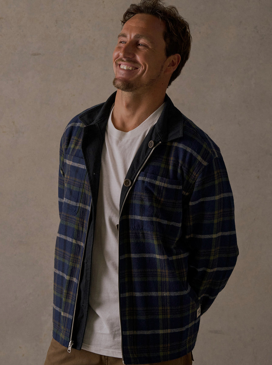 McTavish - Reversible Jacket - Black – Abicus