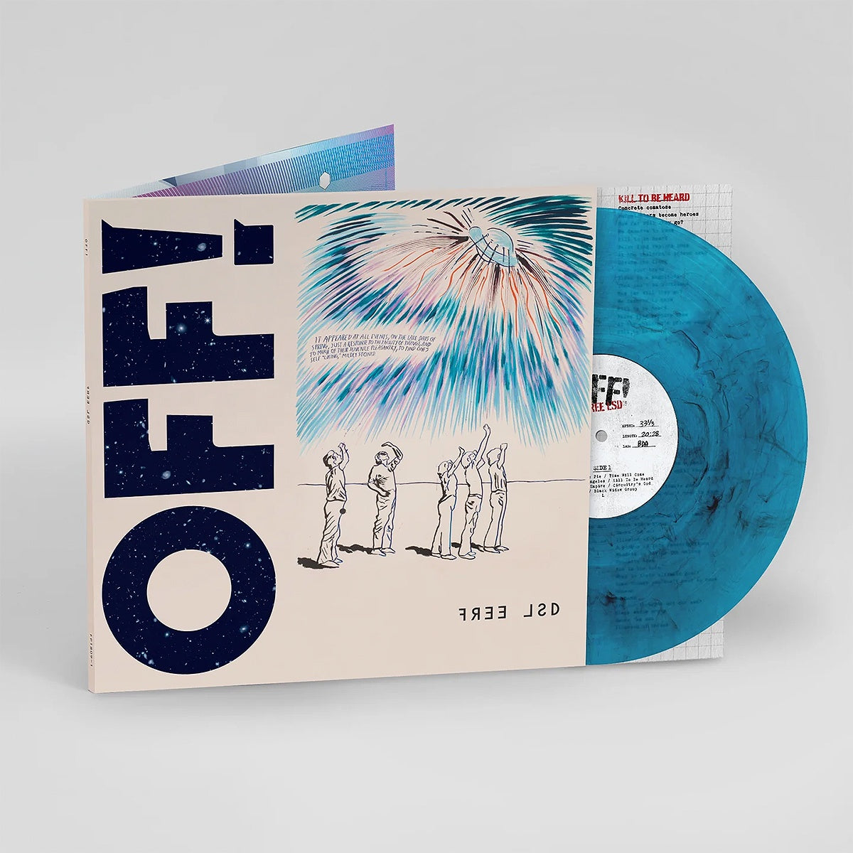 OFF! - Free LSD (Translucent Electric Blue Vinyl) – Abicus