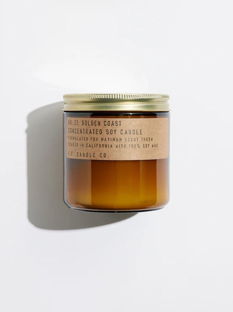 PF Candle Co - Large 354g Soy Candle - Golden Coast – Abicus