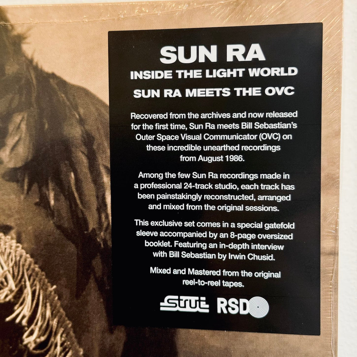 RSD2024 - SUN RA - INSIDE THE LIGHT WORLD: SUN RA MEETS THE OVC. 2LP ...