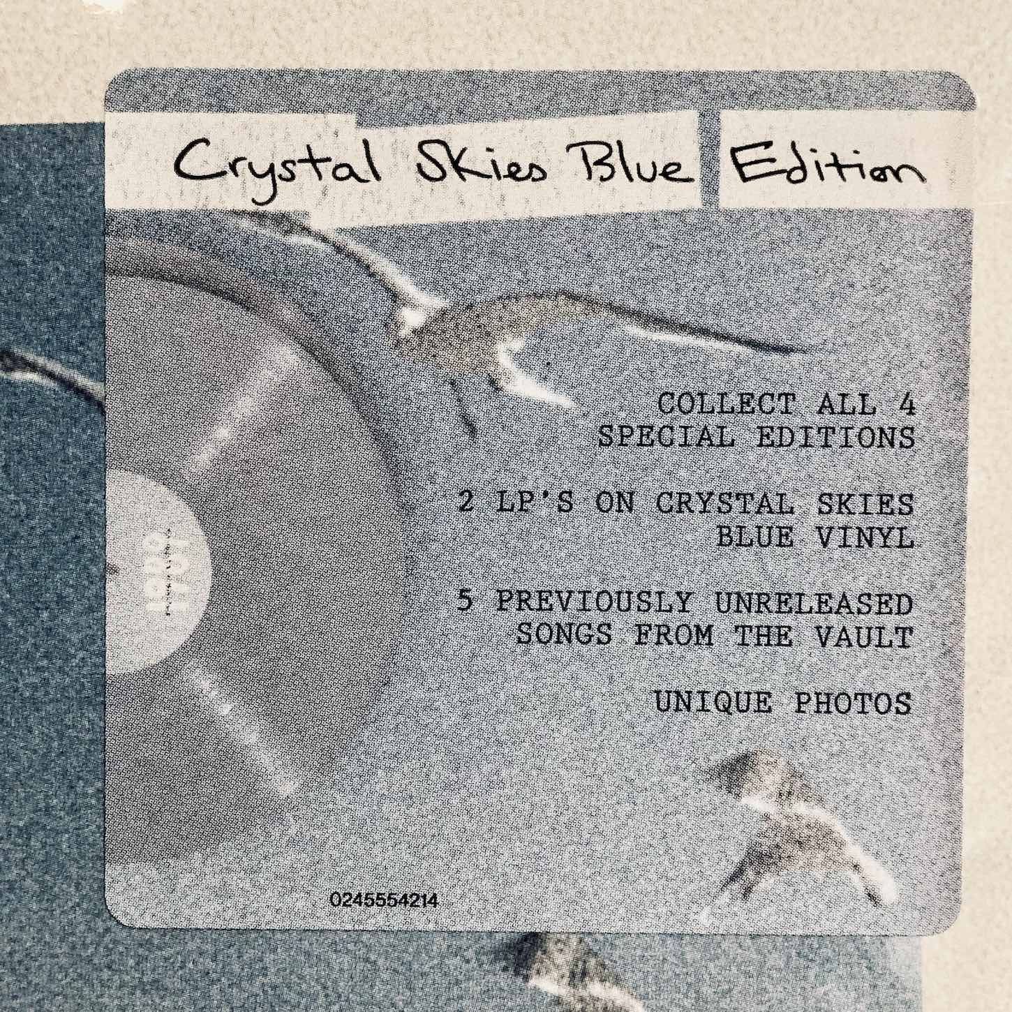 Taylor Swift - 1989 [Taylor's Version]. 2LP [Crystal Skies Blue Editio ...