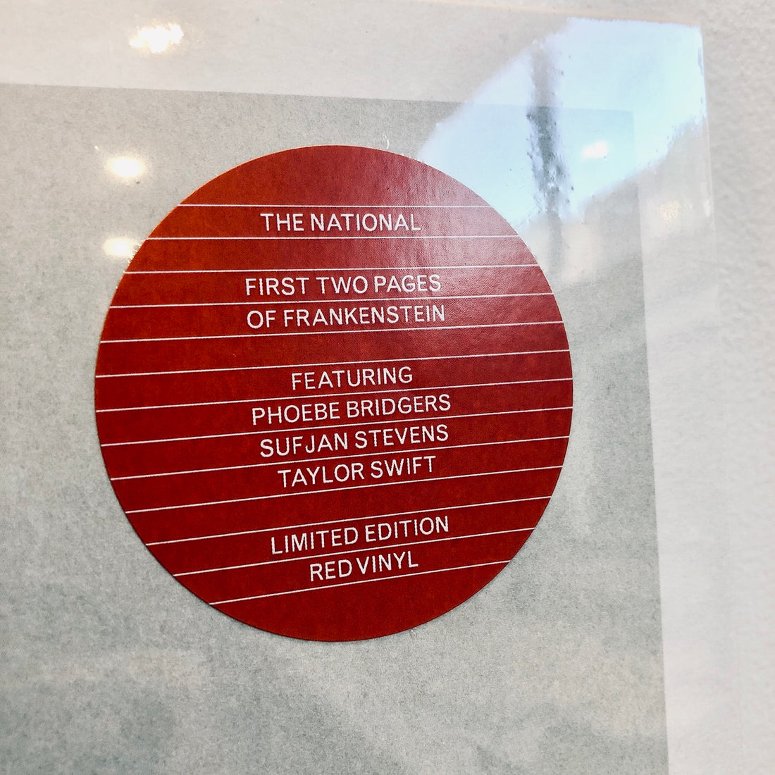 The National - First Two Pages of Frankenstein. LP [Limited Edition Re ...