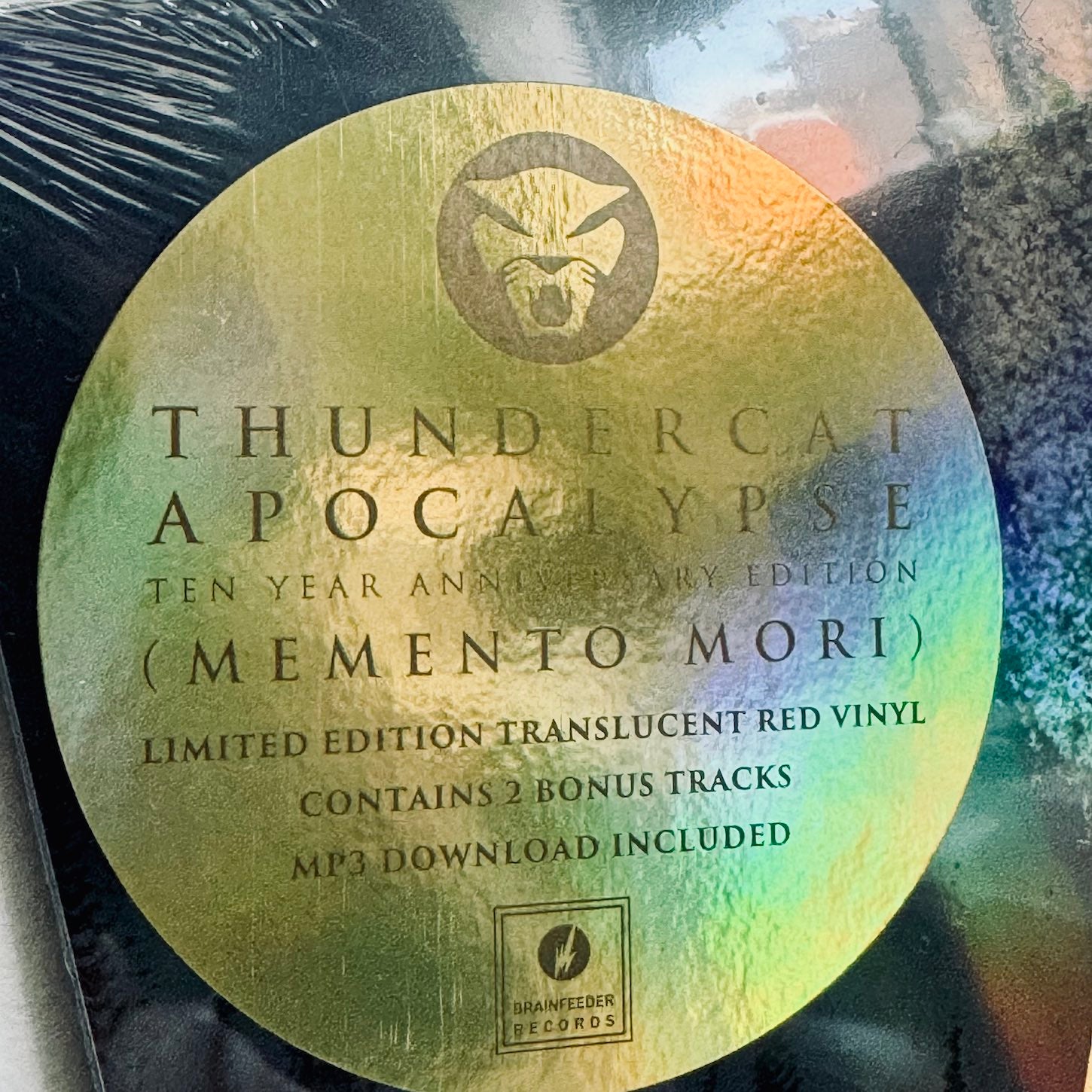 Thundercat - Apocalypse. LP [10th Anniversary Edition Translucent Red ...