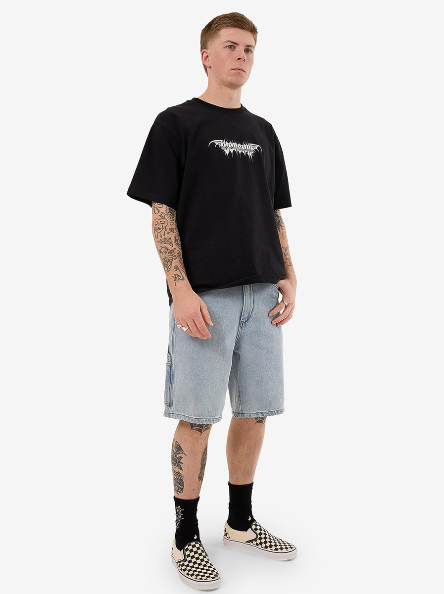 Worship - Doom Carpenter Short - Bull Denim Blew Dust – Abicus
