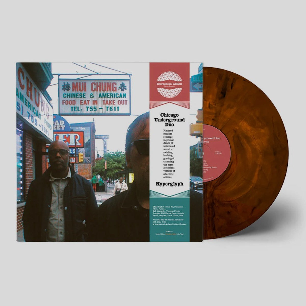 Chicago Underground Duo - Hyperglyph. LP [Amber Vinyl] – Abicus