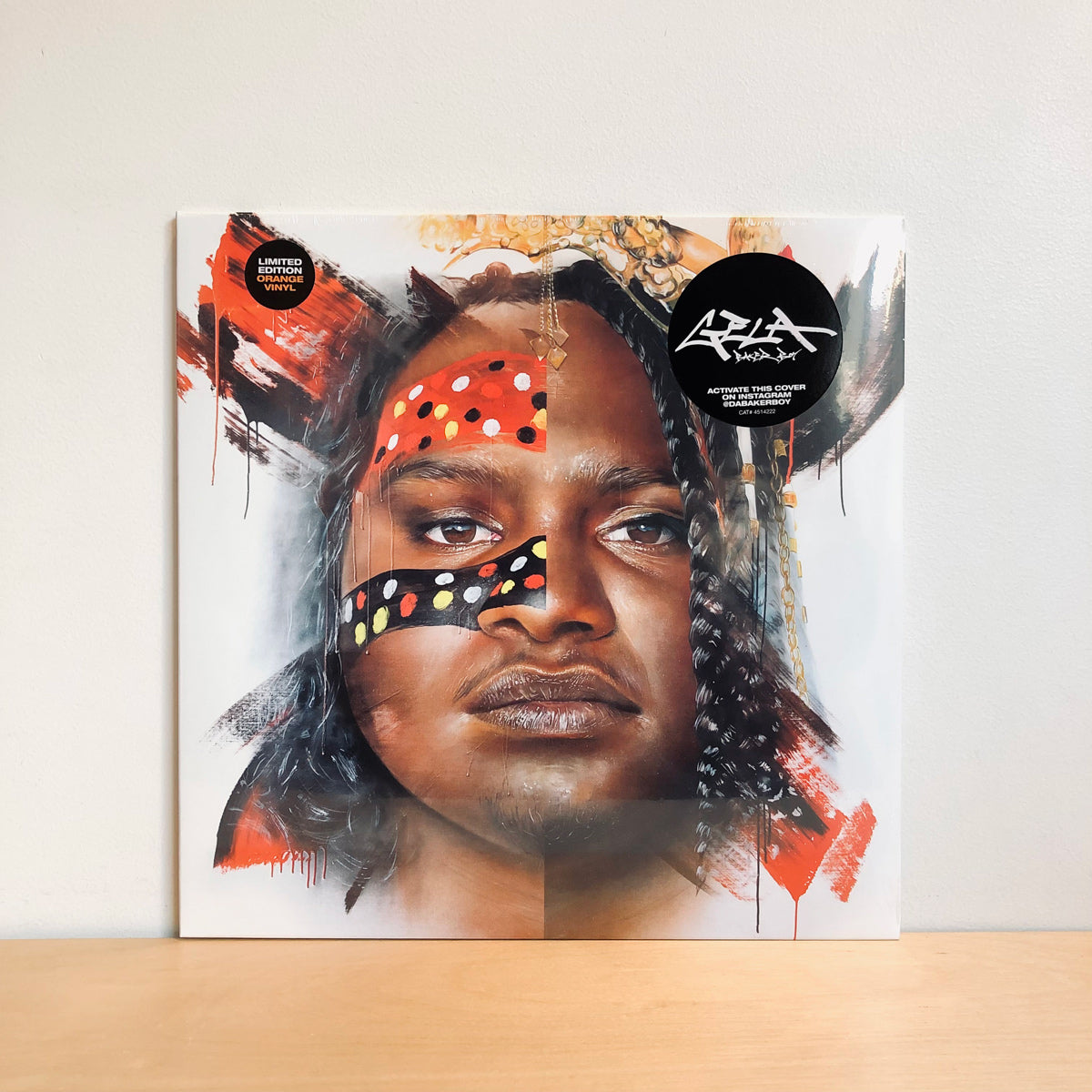 Baker Boy - Gela. LP [Limited Orange Vinyl] – Abicus