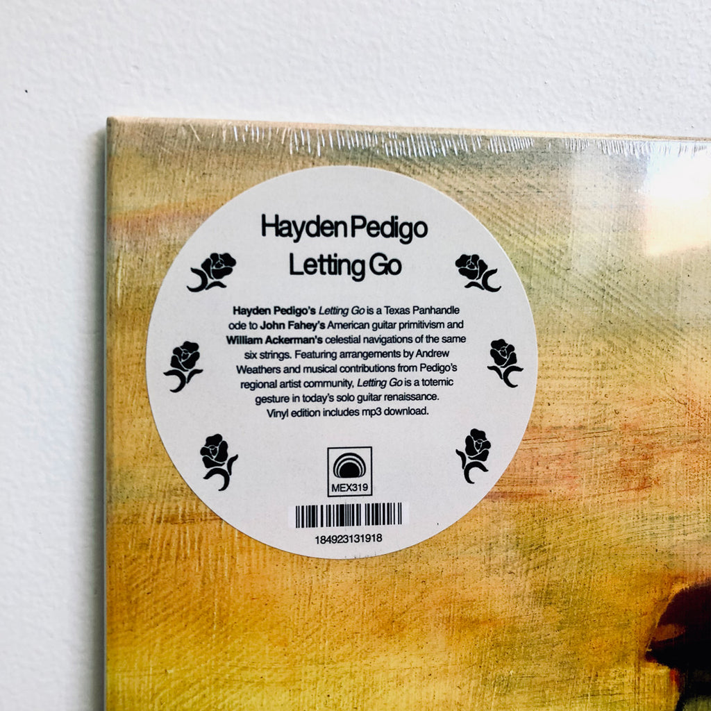 Buy Hayden Pedigo - Letting Go. LP [USA IMPORT] | Abicus