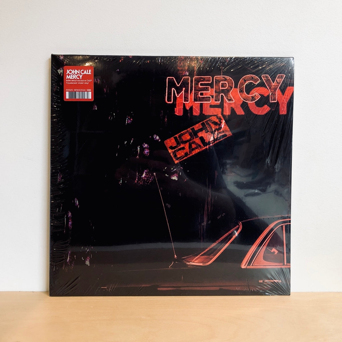 John Cale - Mercy. 2LP [Deluxe Edition Transparent Violet Vinyl] – Abicus