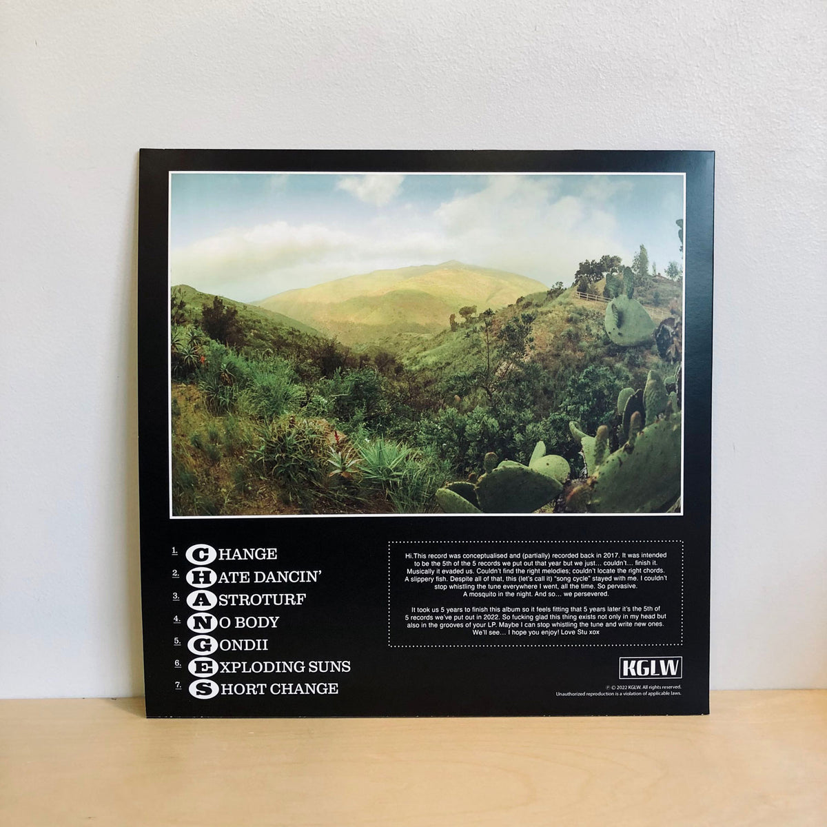 King Gizzard & the Lizard Wizard - Changes. LP [Ltd. White Vinyl Tango ...