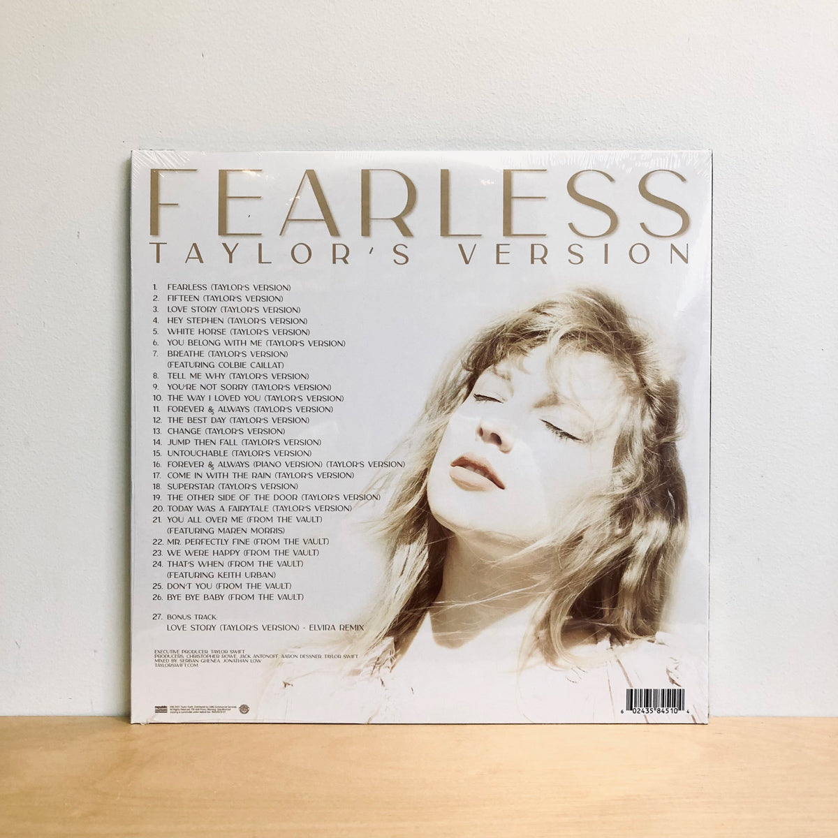 Taylor Swift - Fearless (Taylor's Version). 3LP [Gold Coloured Vinyl ...